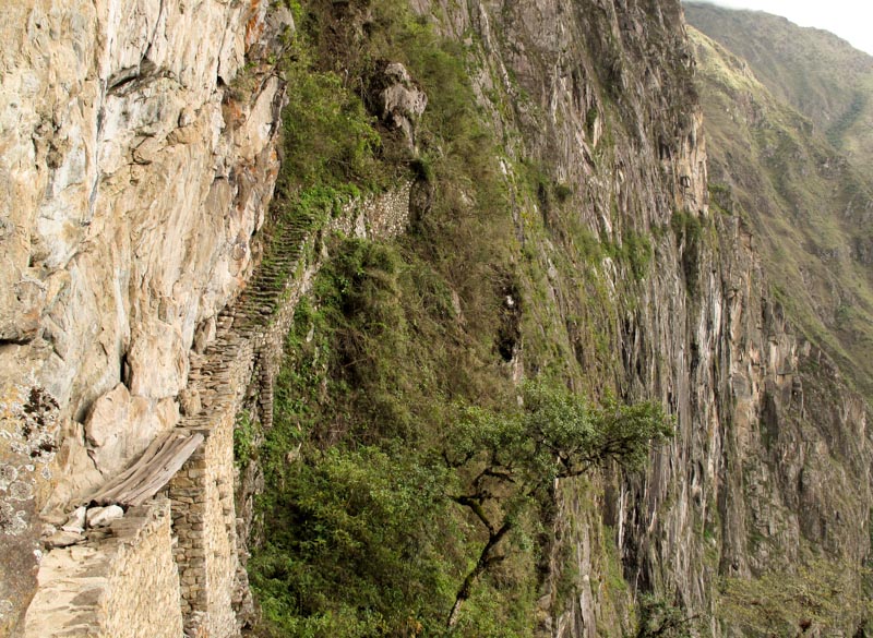 Inca Bridge, Machu Picchu, a Dramatic Hike | Golden Glow